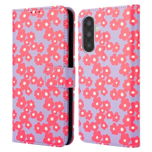 imoshion Design Bookcase voor de Samsung Galaxy A26 - Dusty Rose Blossoms | Smartphonehoesjes.nl