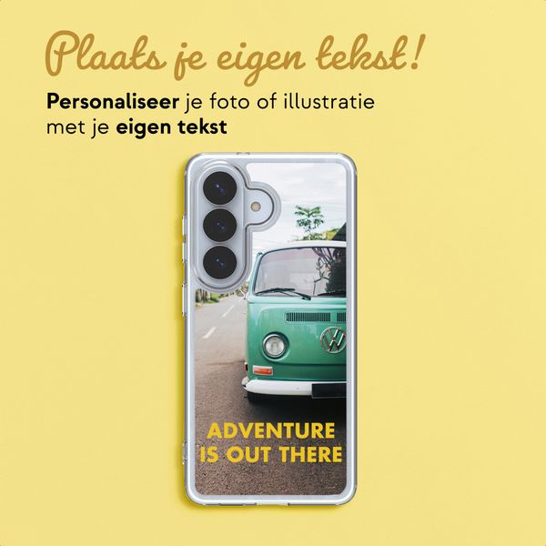 Ontwerp je eigen MagSafe Clear Case Samsung Galaxy S26 Plus - Transparant