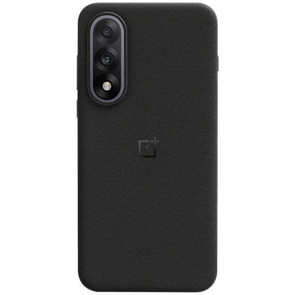 OnePlus Sandstone Protective Backcover voor de OnePlus Nord 5 - Zwart