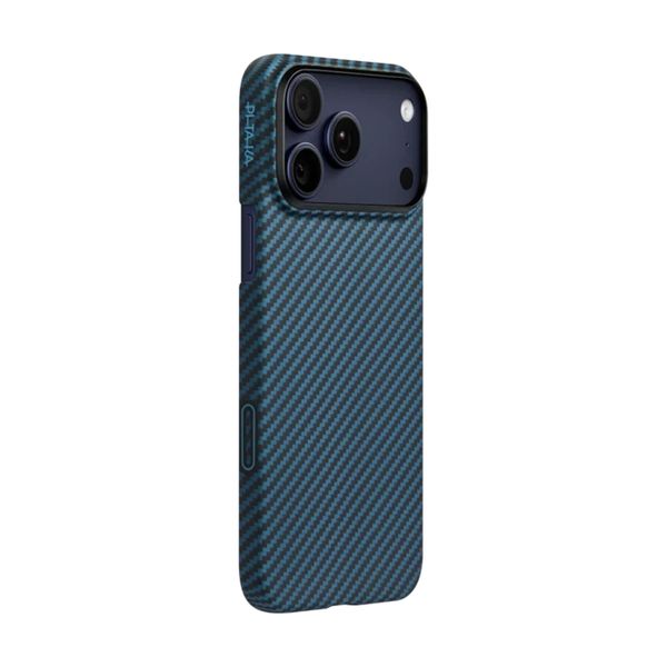 Pitaka Ultra Slim Backcover voor de Apple iPhone 17 Pro - Blauw