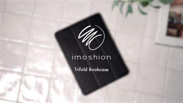 imoshion Trifold Bookcase voor de Lenovo Idea Tab Pro Gen 2 - Zwart