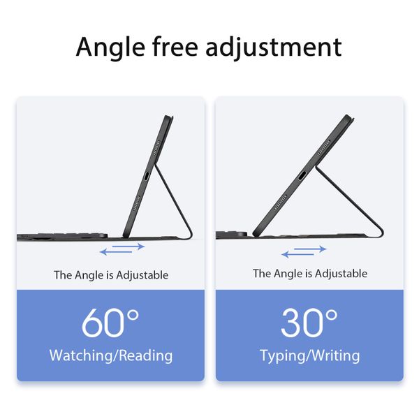 Dux Ducis QWERTY Bluetooth Keyboard Bookcase voor de Xiaomi Pad 7 / 7 ...